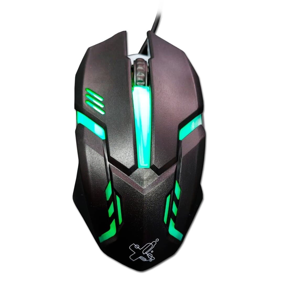 Mouse Geek Max com Fio USB 2.0 e Iluminação Led 1.000 dpi MAXPRINT
