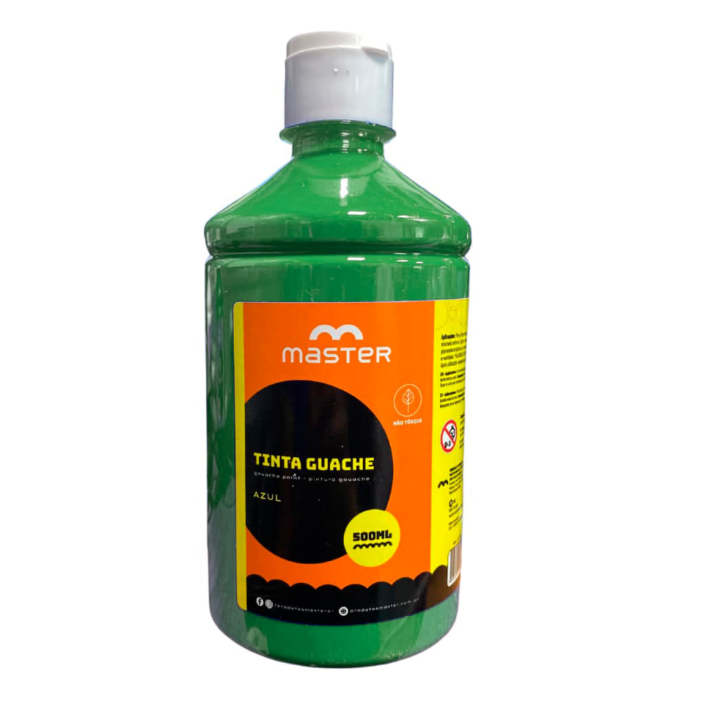 Tinta Guache 500 ml Verde - Master